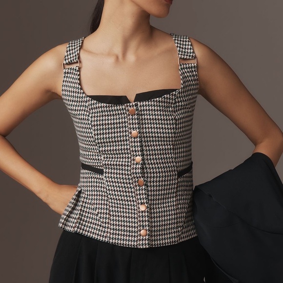 Maeve | Jackets & Coats | Maeve From Anthropologie Peplum Vest | Poshmark